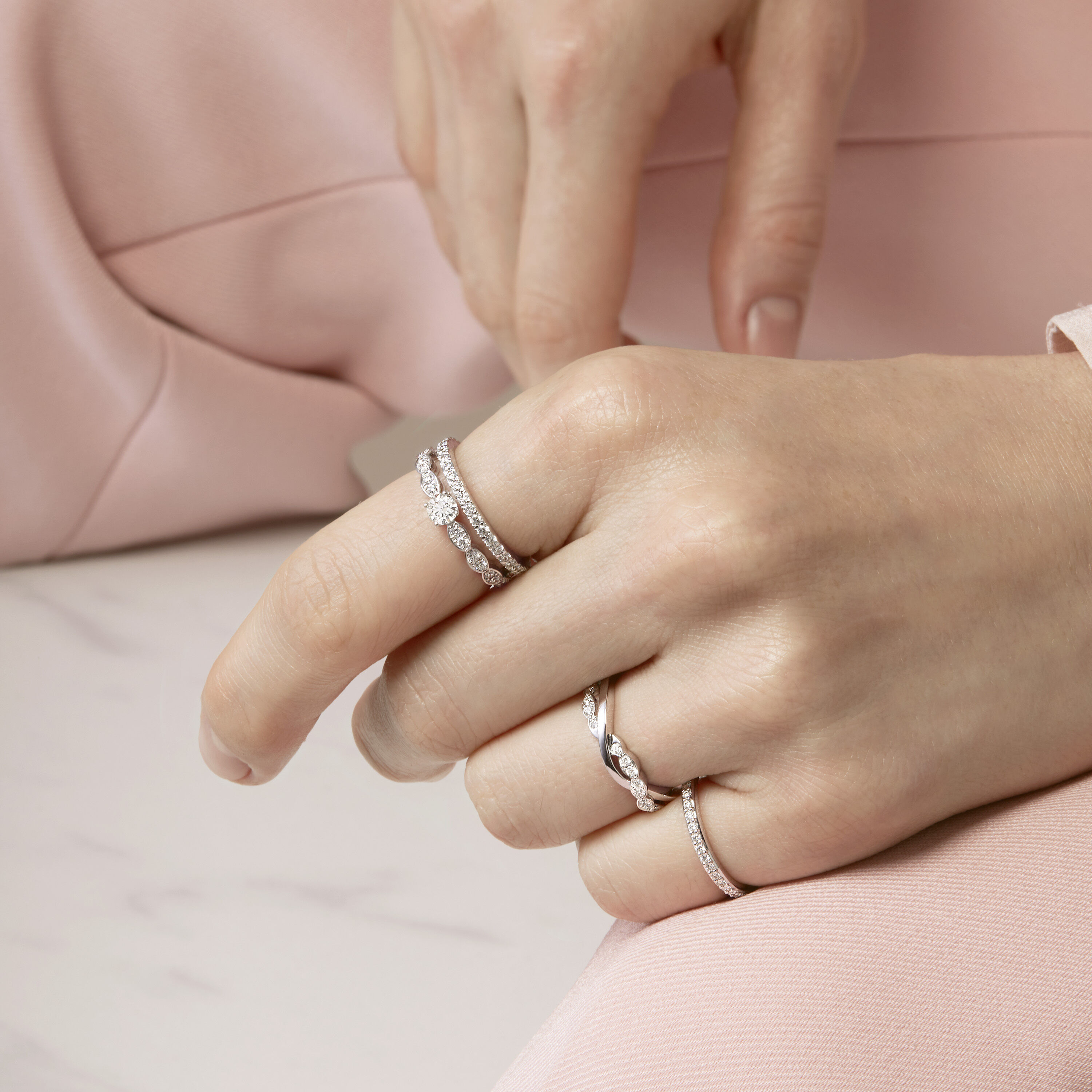 Stacking Rings | Hearts on Fire