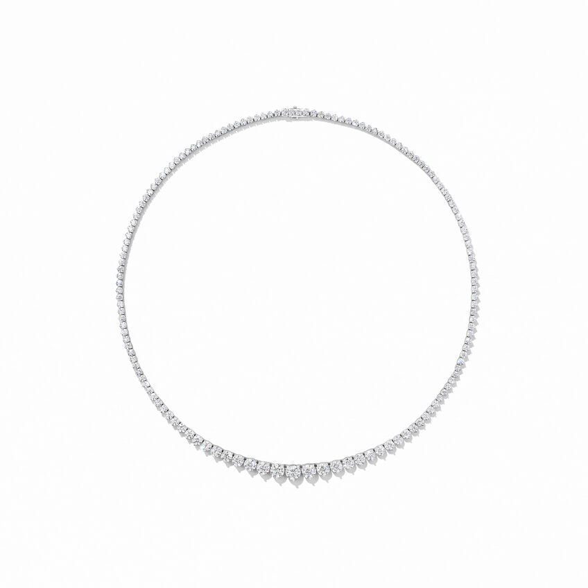 HOF SIgnature Graduated Line Necklace | Hearts On Fire